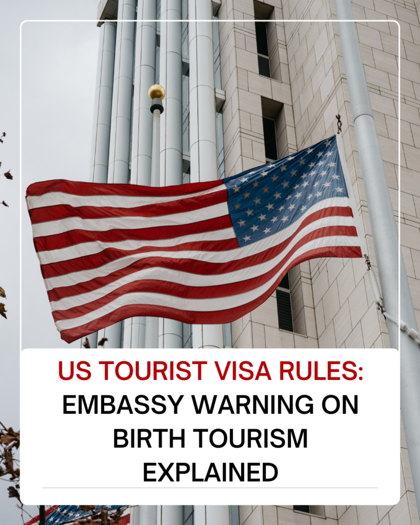 US Tourist Visa Rules: Embassy Warning on Birth Tourism Explained ...
