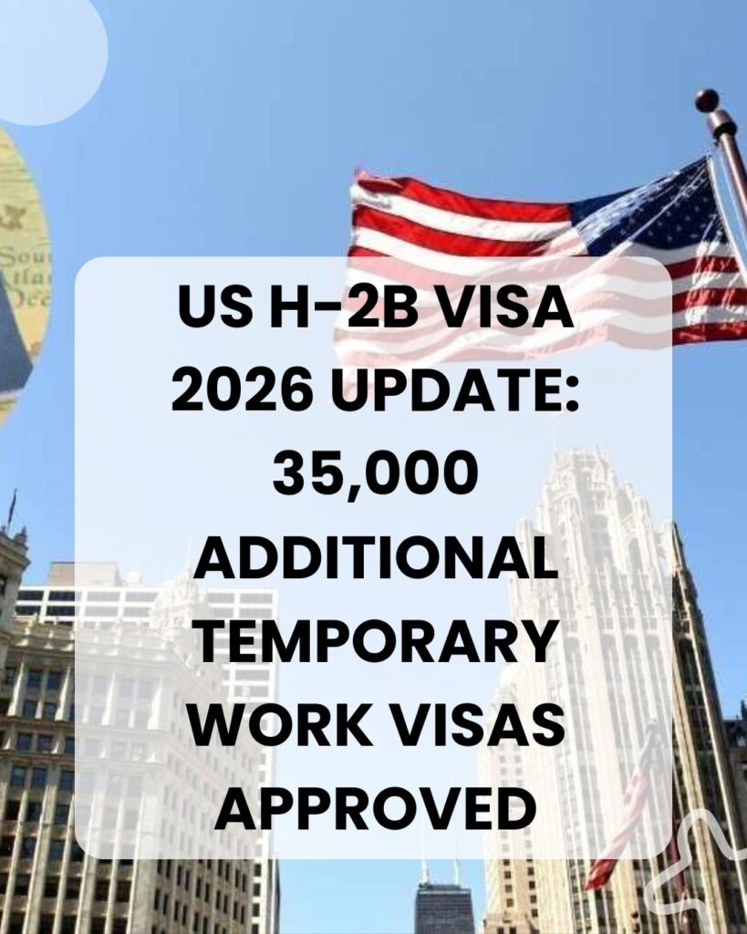 US H-2B Visa 2026 Update: 35,000 Additional Temporary Work Visas Approved - Gopal International